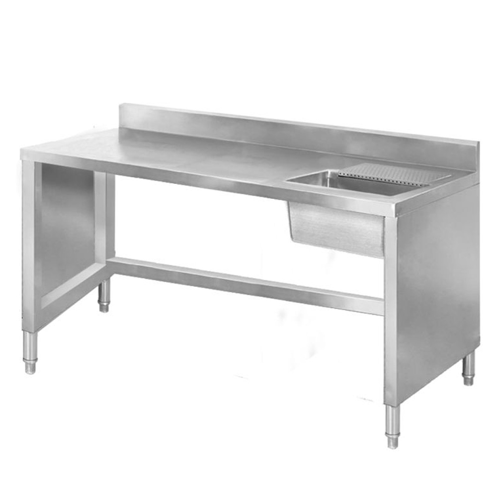 Modular Systems Sink Work Bench with Splashback 1400mm SSB6-1400R | Apex