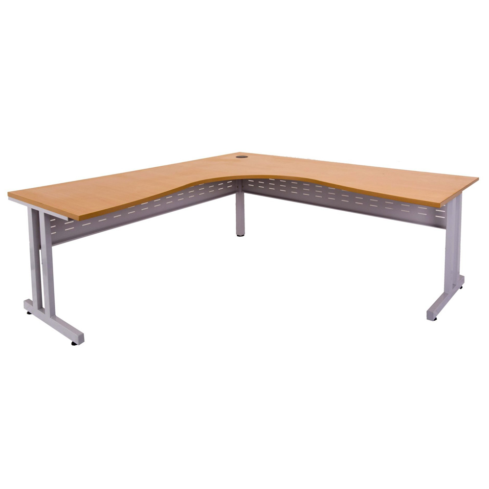 Rapid Span C-Leg Corner Desk Workstation | Apex