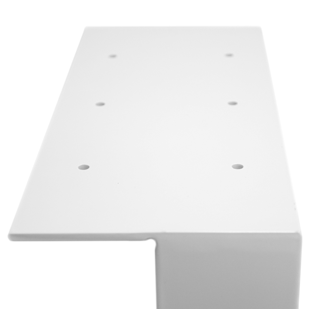 Rectangular Bench Legs Steel Set of 2 | Apex