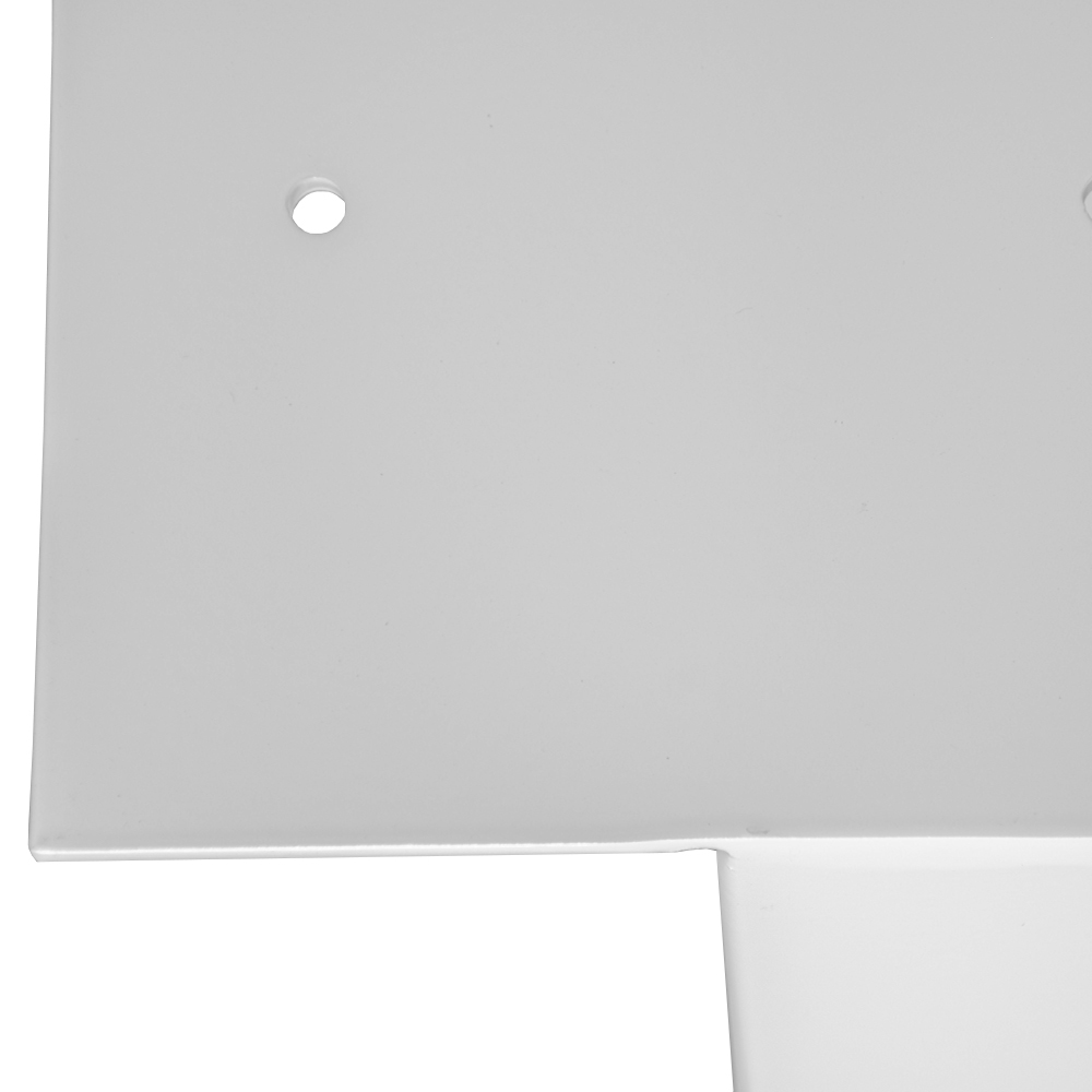 Rectangular Bench Legs Steel Set of 2 | Apex