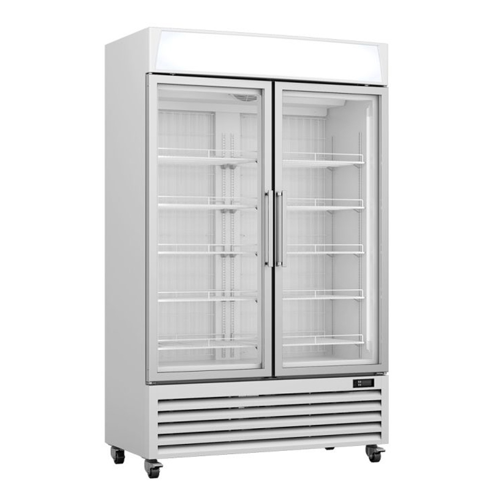 Thermaster 800L Upright Double Glass Door Freezer LG-800PF | Apex