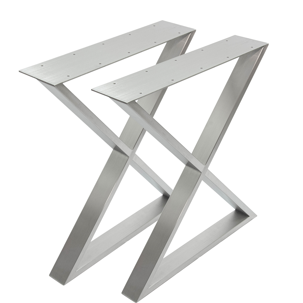 X Steel Table Legs Set of 2 | Apex